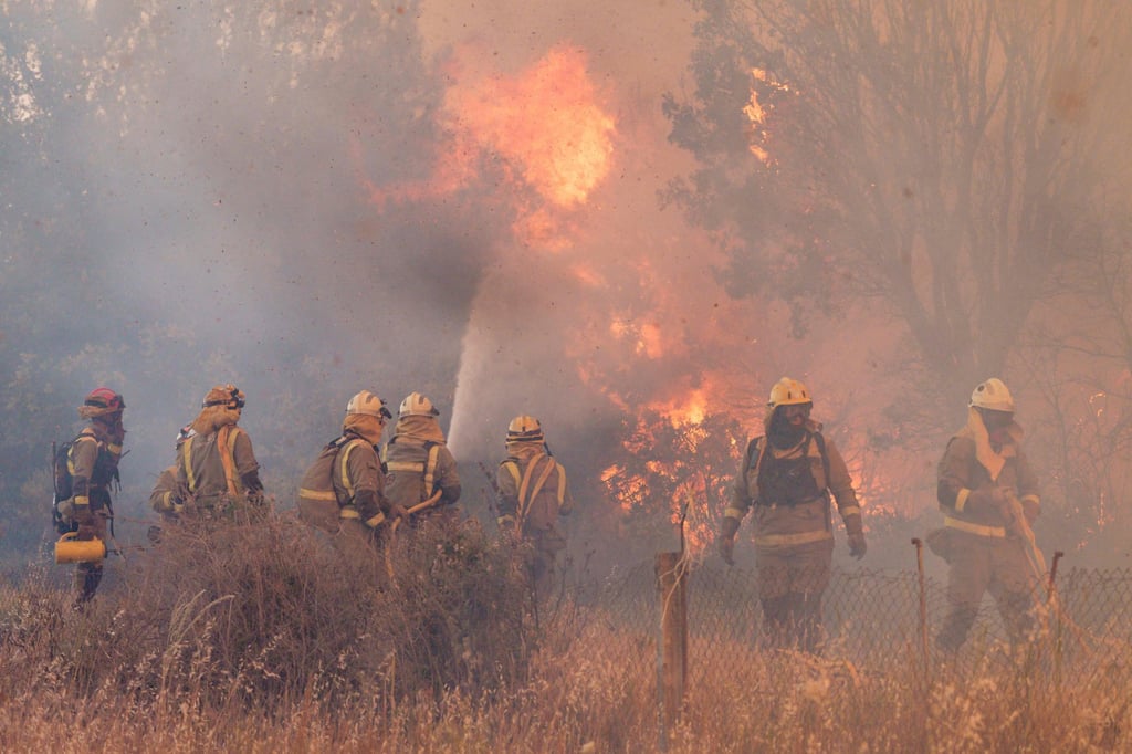 Spain battles to bring fires under control as it swelters in heatwave ...