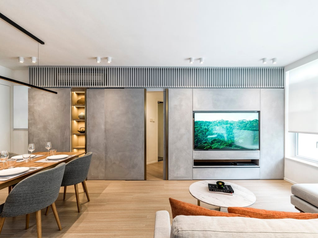 Scandinavian design from living room to bedrooms and kitchen turns Hong ...