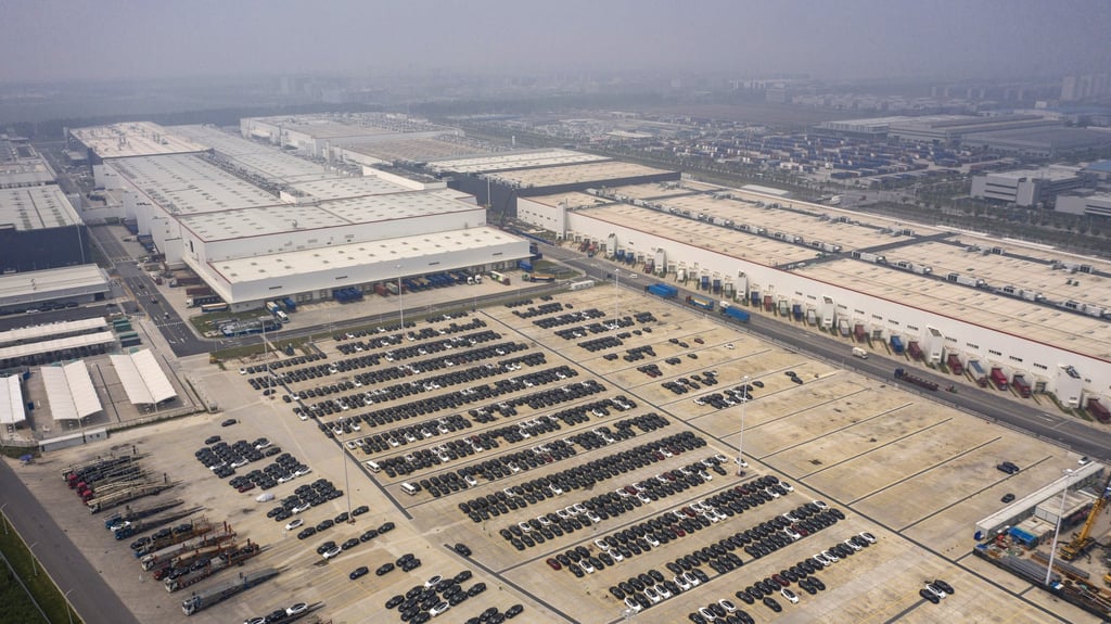 Tesla’s Shanghai factory nearly triples output, as China sales total ...