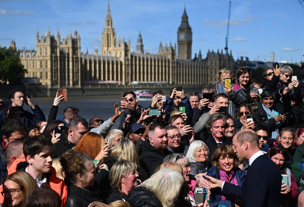 King Charles, Prince William meet mammoth queue for queen’s coffin as ...