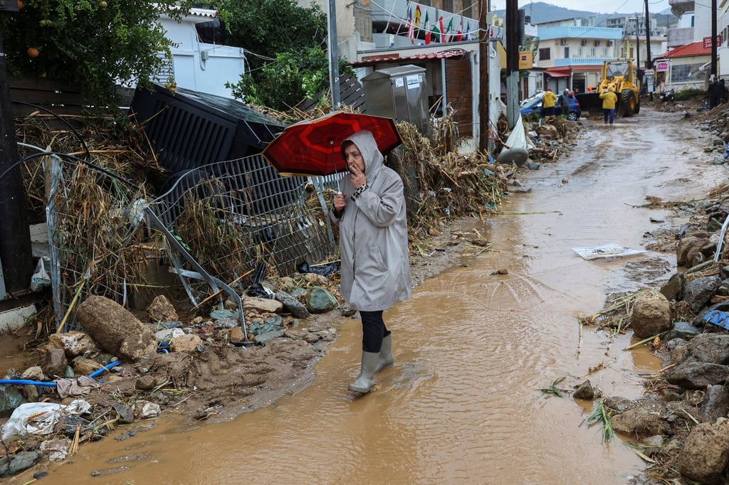 Man drowns as storms batter Greek island of Crete, causing widespread ...