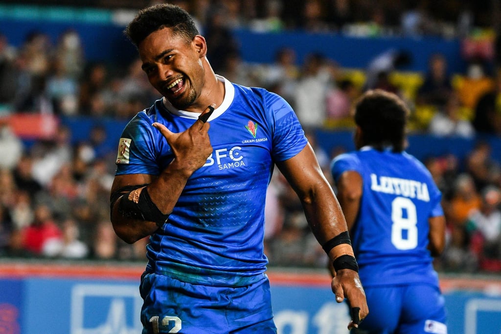 Hong Kong Sevens 2022: Samoa stun New Zealand but Hong Kong outmatched ...
