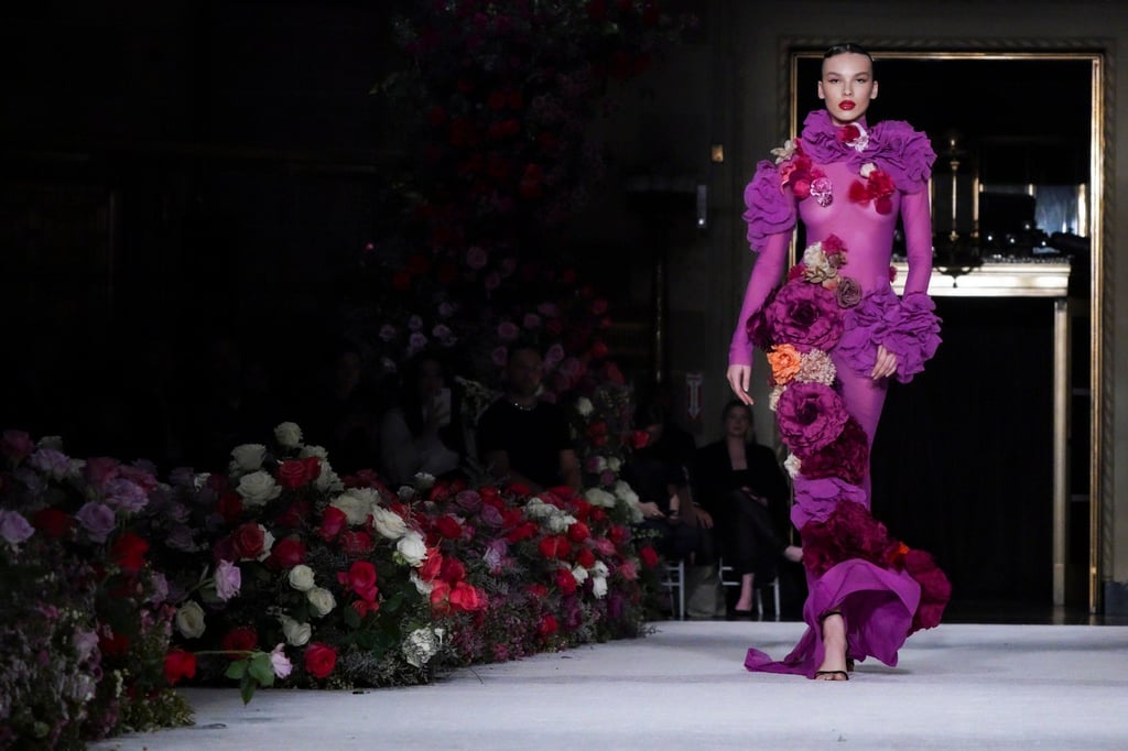 New York Fashion Week 2023: Christian Siriano’s rosy runway inspired by ...