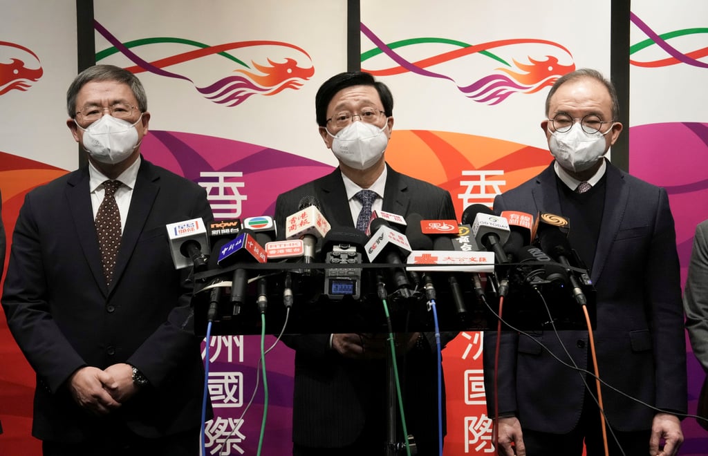 Hong Kong leader John Lee wraps up Guangdong day trip with talent, I&T ...