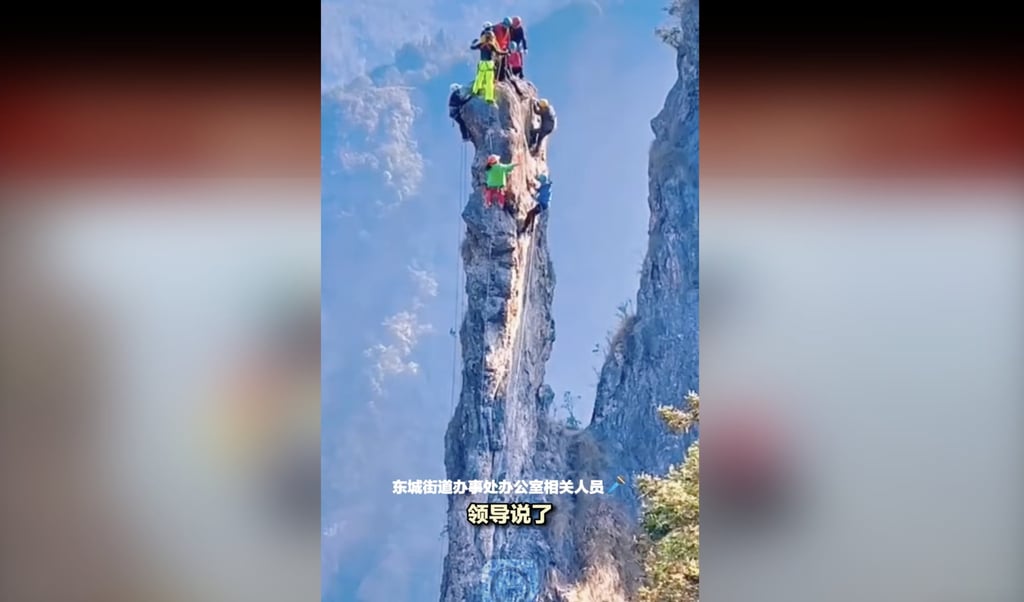 ‘Dancing demons’: antics of crowding climbers on mountain outcrop spark ...