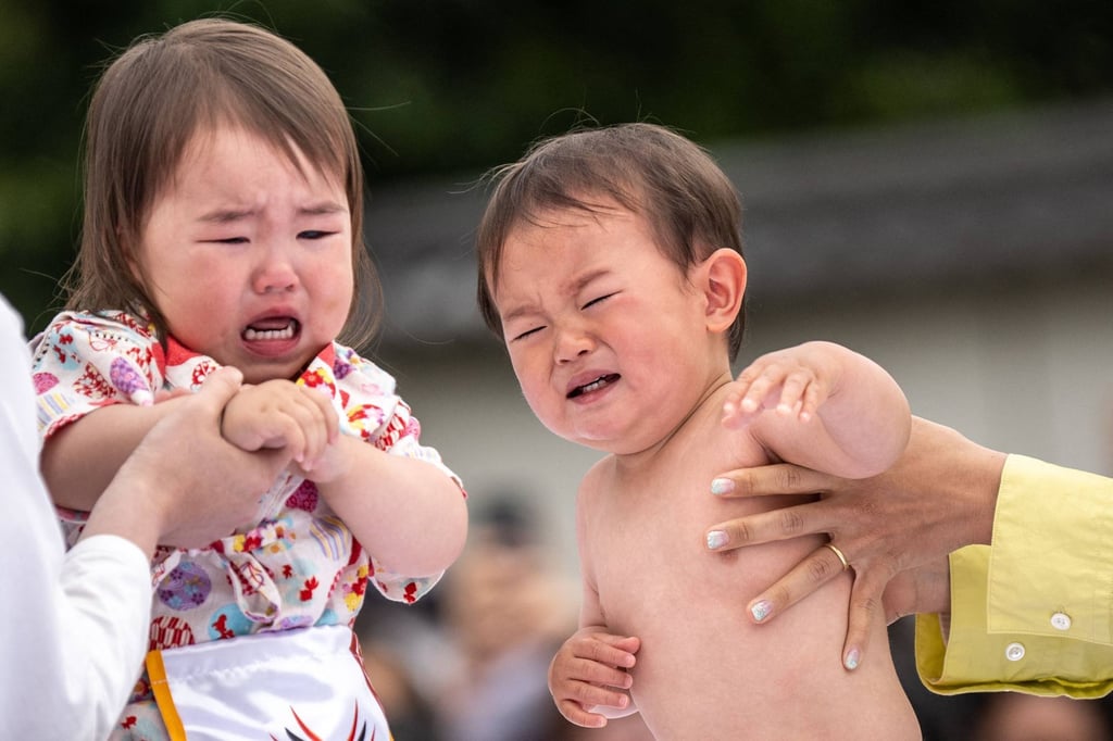Japan’s ‘crying baby sumo’ festival returns after coronavirus pandemic ...