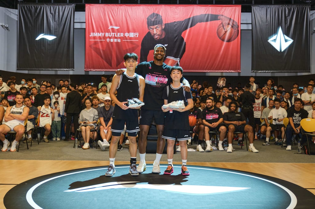 NBA’s Jimmy Butler meets Hong Kong basketball fans on Li Ning tour ...