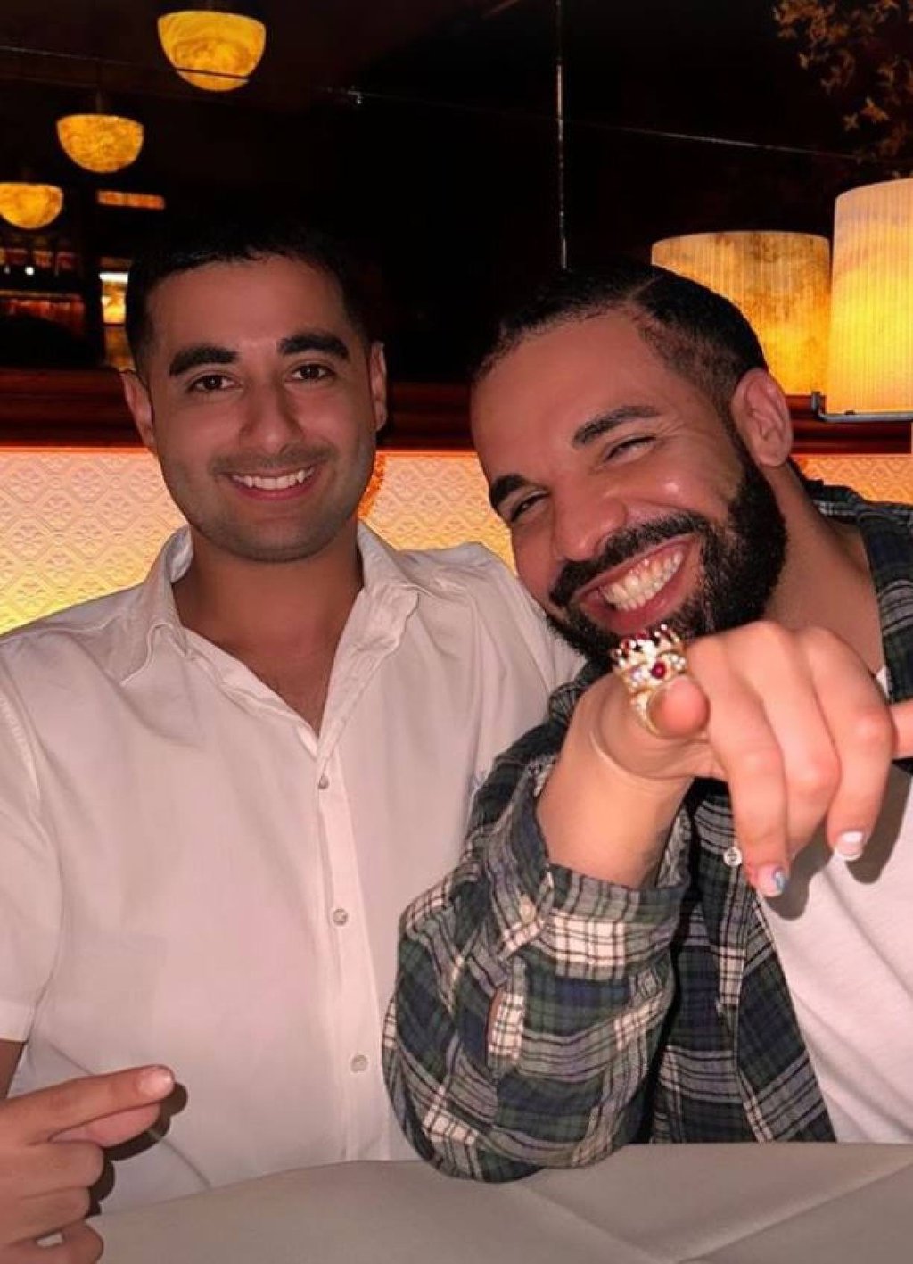 The Tupac Shakur ring that Drake bought for US$1 million: last worn at his final appearance, Pac ...