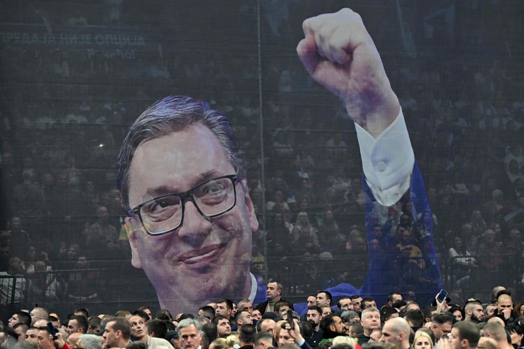 Serbia President Vucic says his party won parliamentary election ...