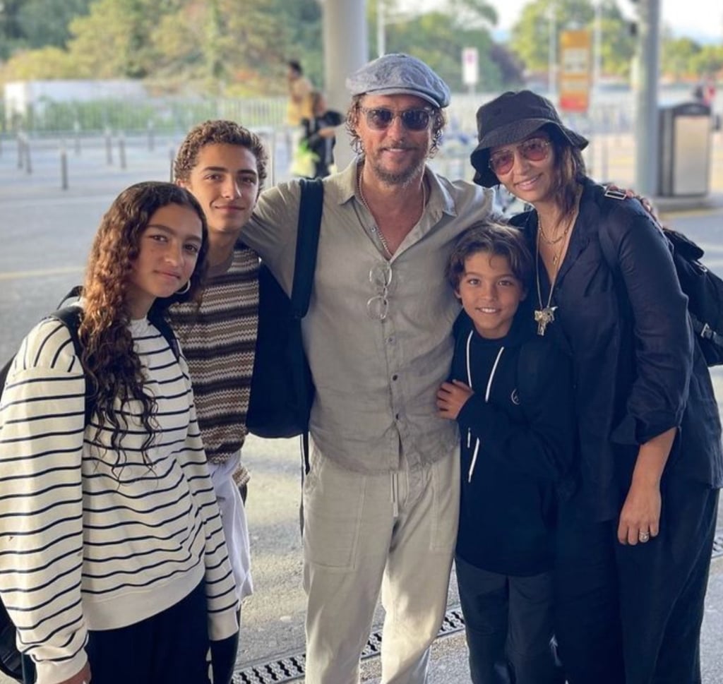 Meet Matthew McConaughey’s lookalike teen son, Levi: the 15-year-old ...