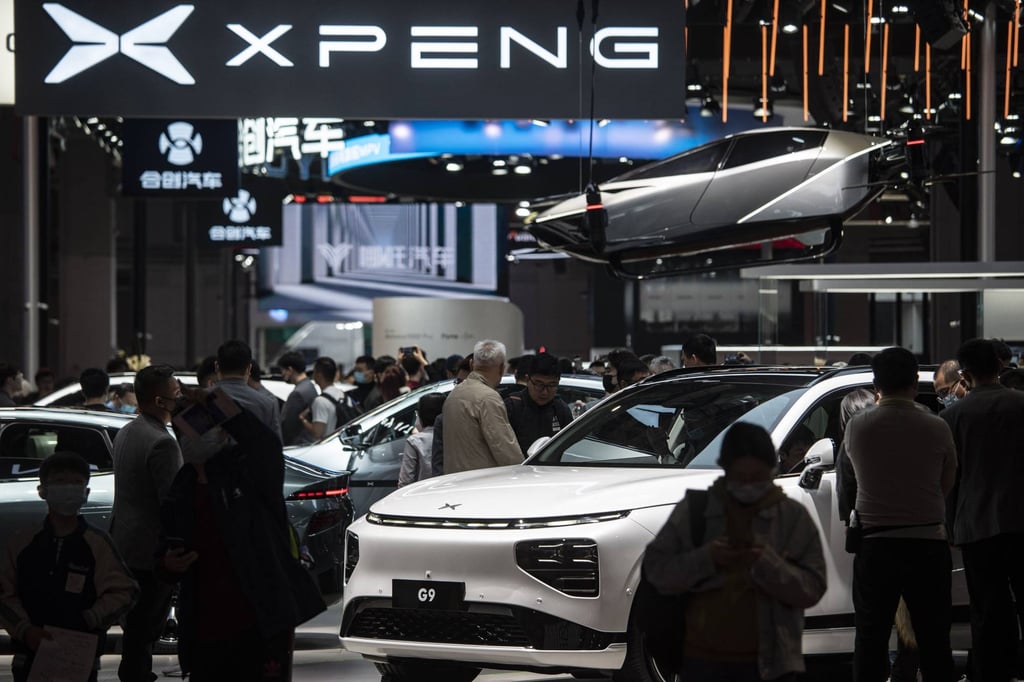 Chinese EV maker Xpeng unveils capex blitz as it sees no let-up in market bloodbath | South ...
