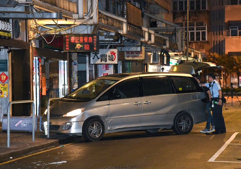 Hong Kong police hunt for attackers who staged car ambush that left 1 ...