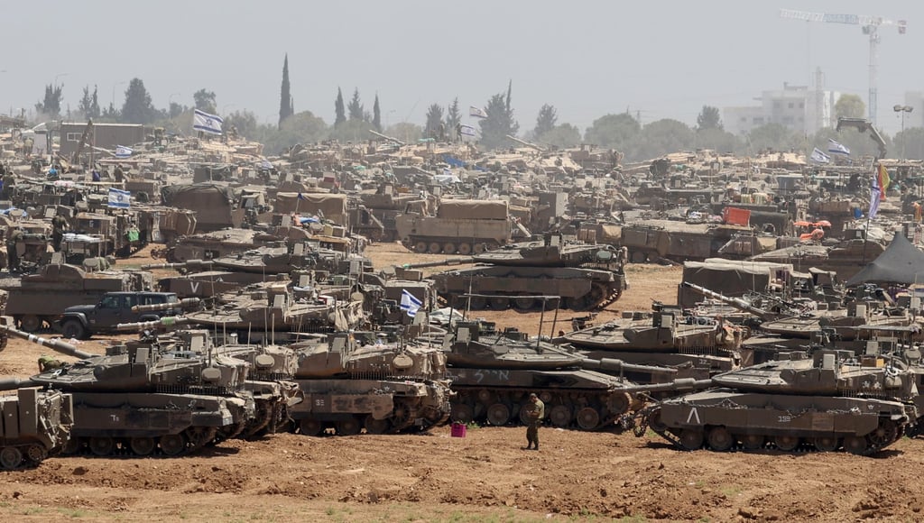 Israel-Gaza war: Trump accuses Joe Biden of siding with Hamas over US ...