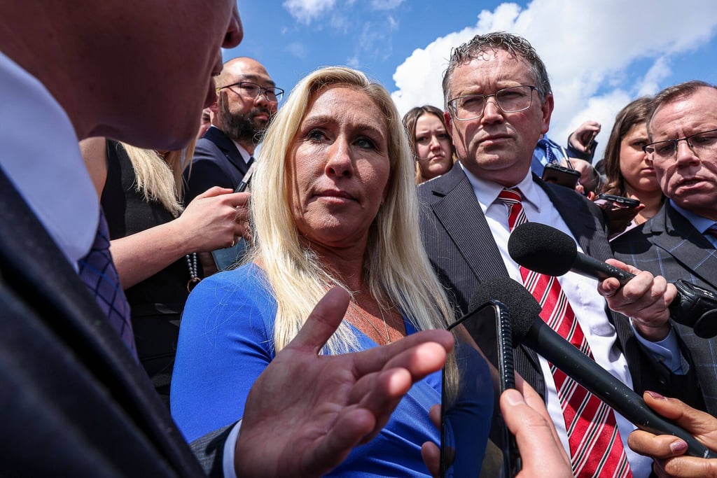 US House quickly defeats Marjorie Taylor Greene’s effort to oust Speaker Mike Johnson | South ...