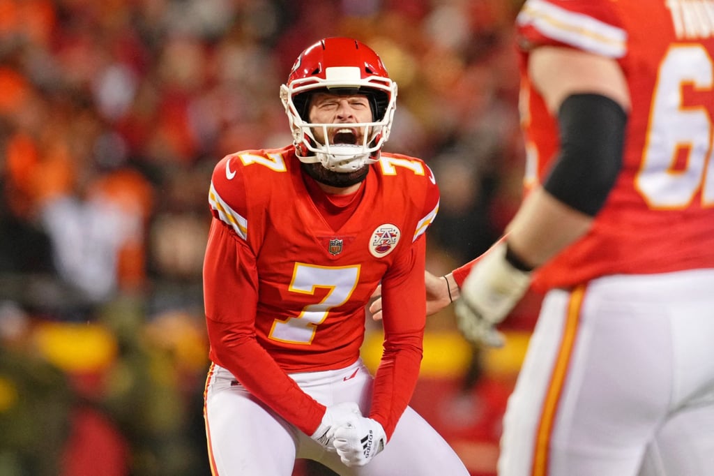 Who is Harrison Butker, the controversial Kansas City Chiefs kicker ...