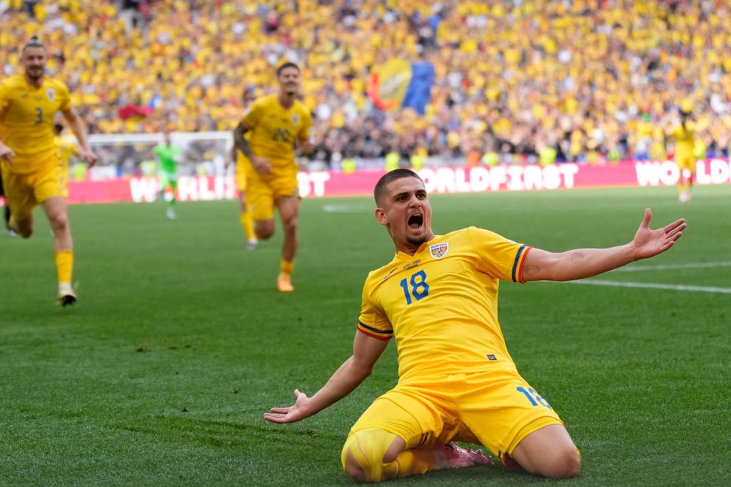 Euro 2024: Romania stun war-torn Ukraine 3-0 for first win at major ...