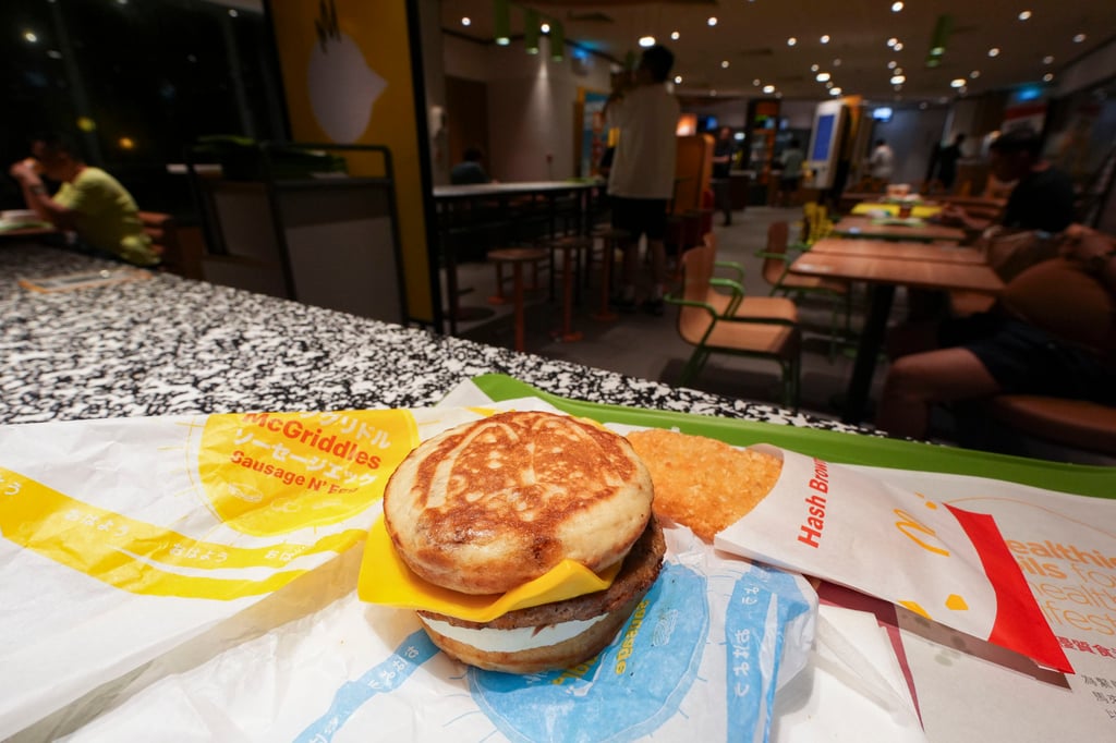 Hungry Hongkongers rush to try new McDonald’s Sausage McGriddle pancake ...