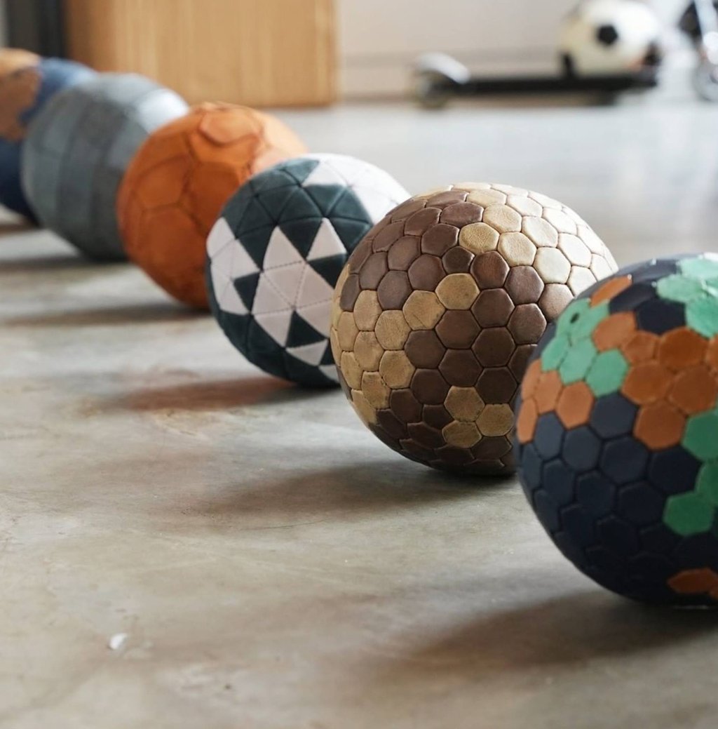 Viral TikTok handmade leather footballs are ‘cool to play with’. First ...