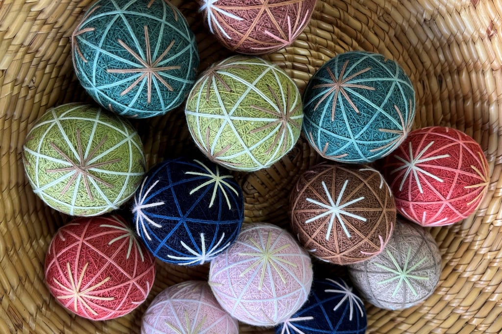 How temari, Japan’s ‘beautiful’, ancient stitched cotton ball making ...