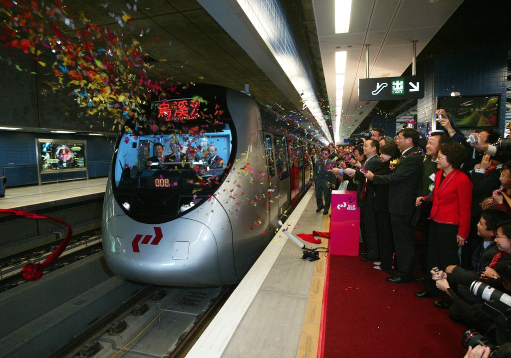 On This Day | Confetti gun salutes first train to run on Hong Kong’s Ma ...