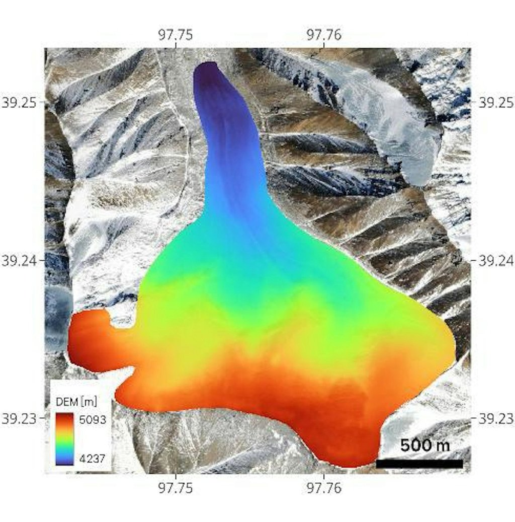 The new aerial radar penetrating the icy depths of China’s glaciers ...