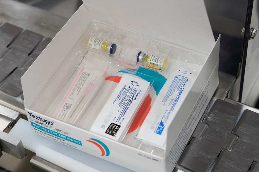 US approves Gilead’s twice-yearly shot for HIV prevention | South China ...