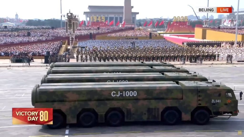 China Displays Military Power In Victory Day Parade Warning To Us ...