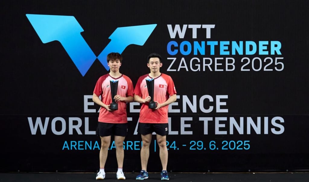 City table tennis player Chan to compete in men’s doubles at Singapore ...