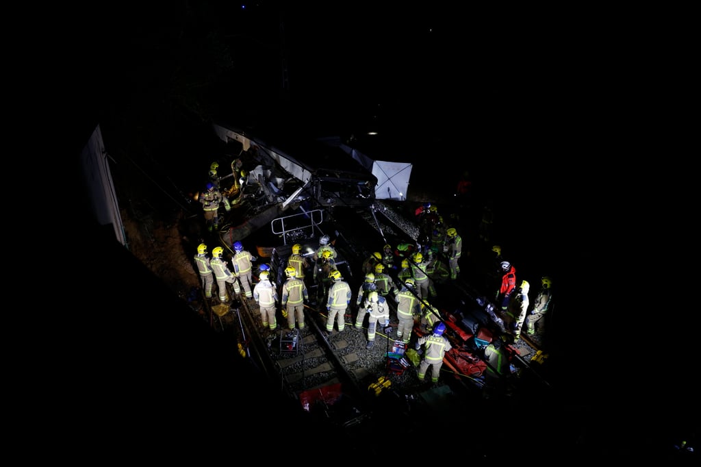 Train derails near Barcelona, killing driver, just days after deadly ...