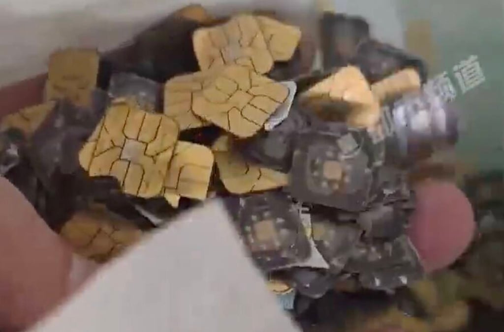 Viral video of Chinese man extracting gold from SIM cards triggers ...