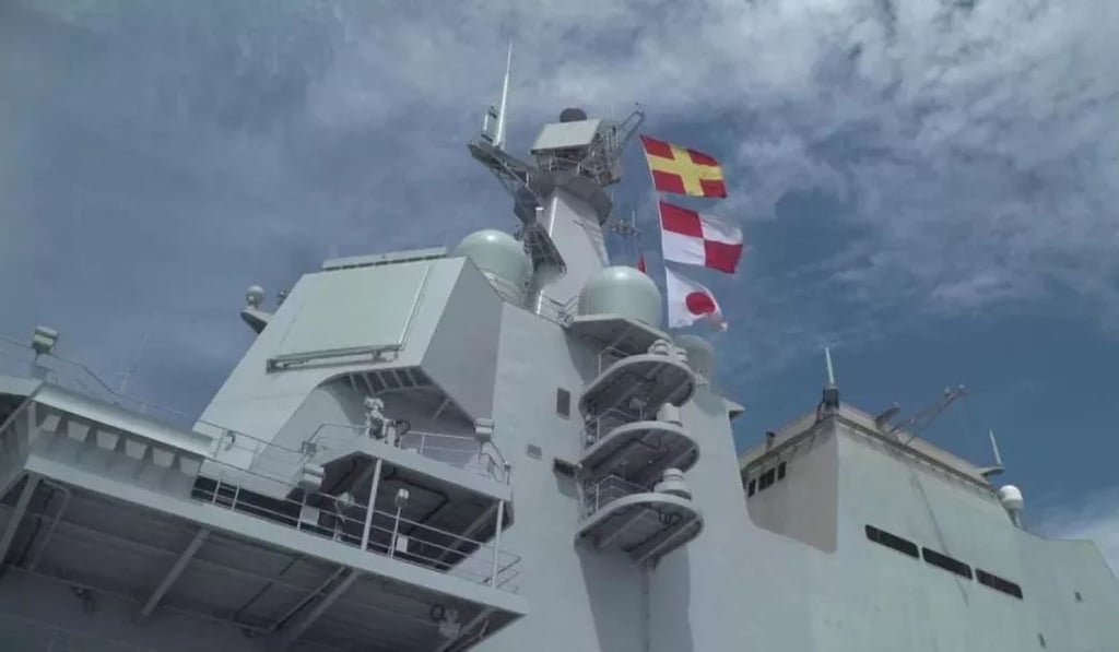 Details of new Chinese aircraft carrier revealed in sea trial footage ...