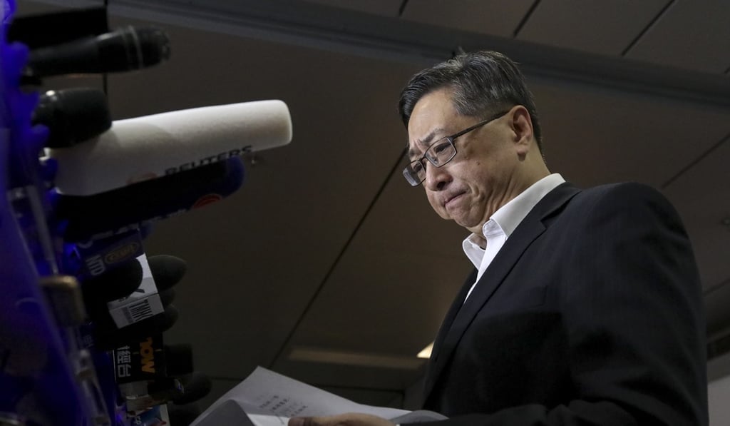 Hong Kong police chief proud of how officers have handled extradition ...