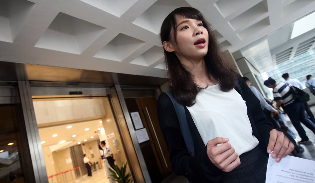 Election ban on Hong Kong pro-democracy activist Agnes Chow overturned ...