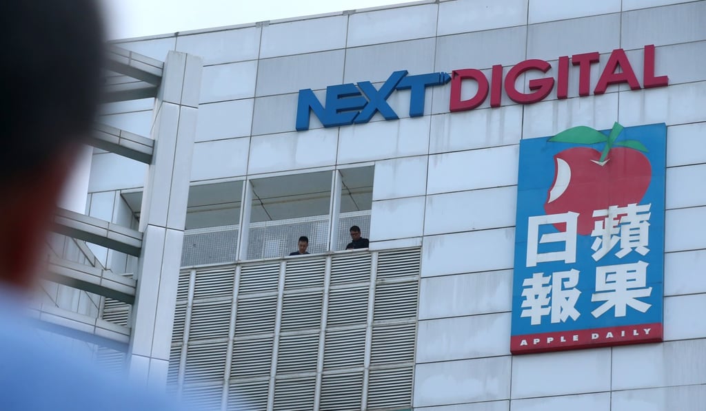 Chinese-language newspaper Apple Daily says female reporter covering ...