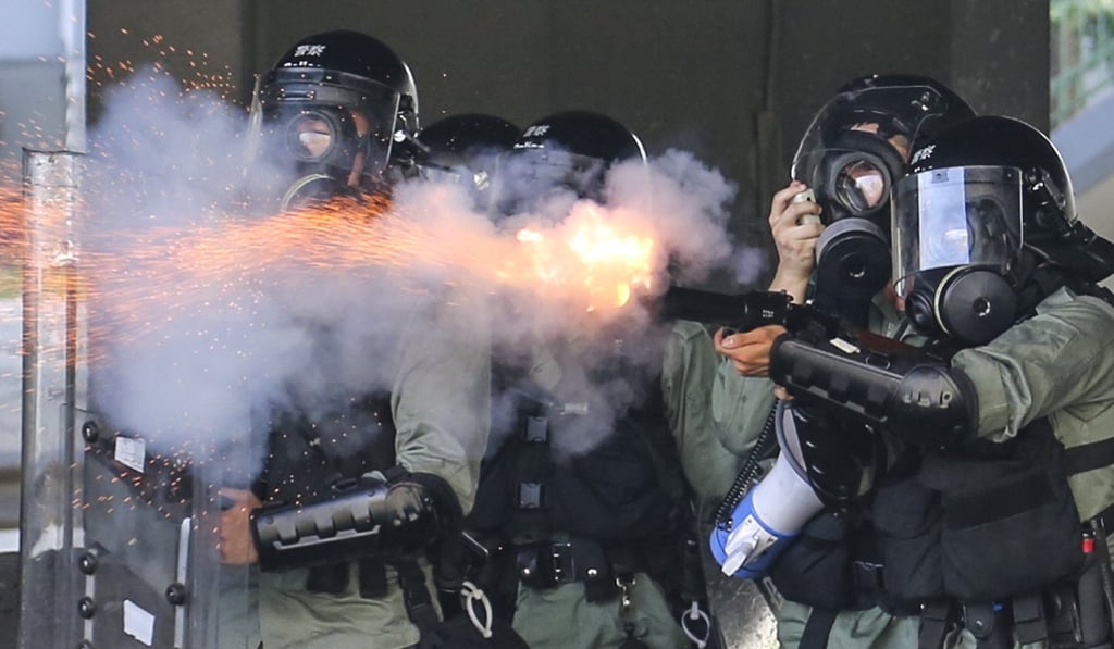 Hong Kong police buy new tear gas canisters from mainland China ...