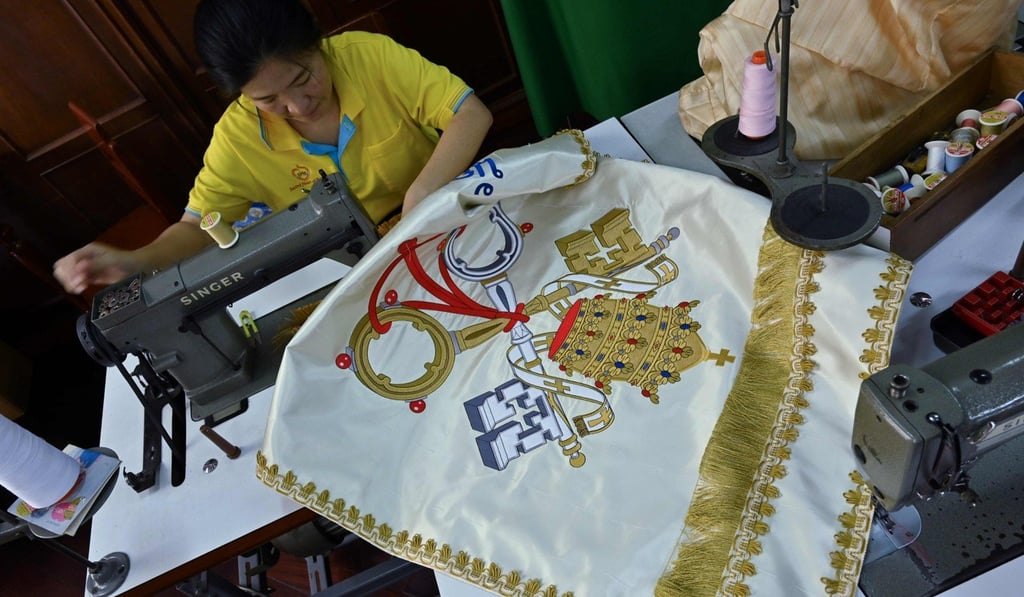 Proud nuns sew 200 silk robes for Pope Francis’ visit to Thailand ...