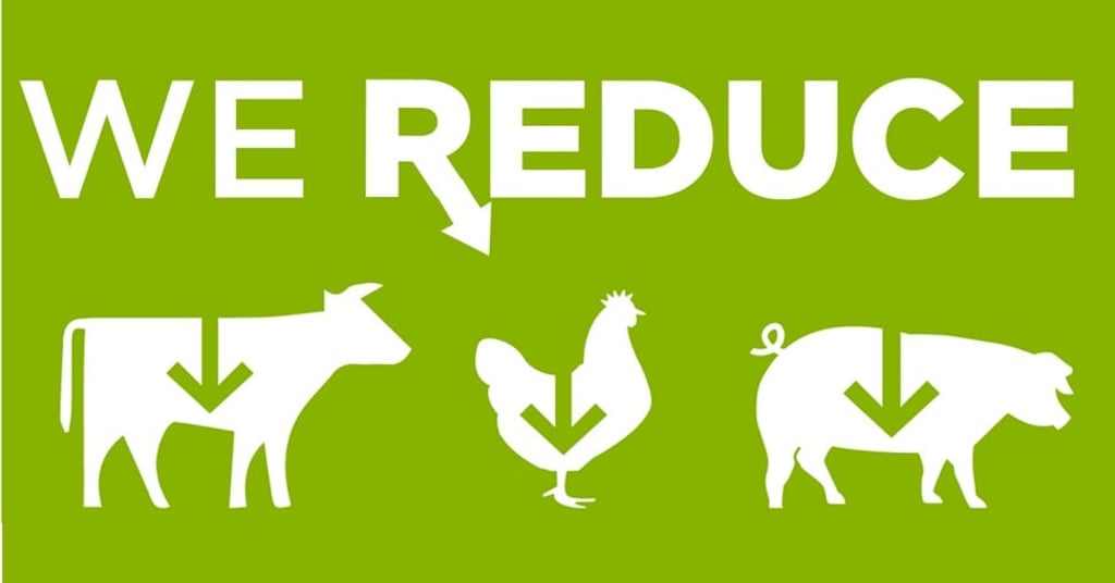 If you can’t give up meat, cut down and still feel the health benefits ...