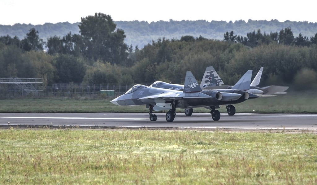Russia’s most advanced fighter plane, the Sukhoi Su-57, suffers first ...