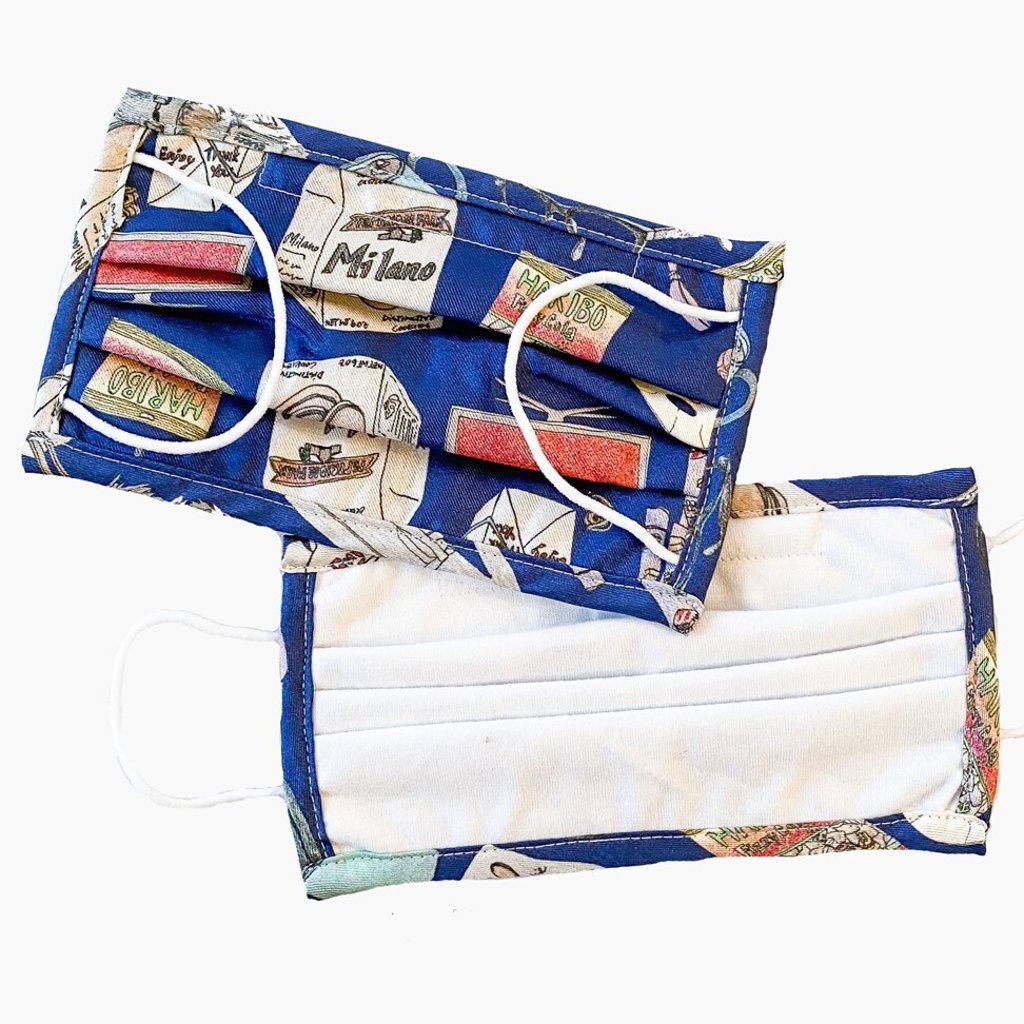 Accessory designer Christina Wang is making face masks from offcuts ...