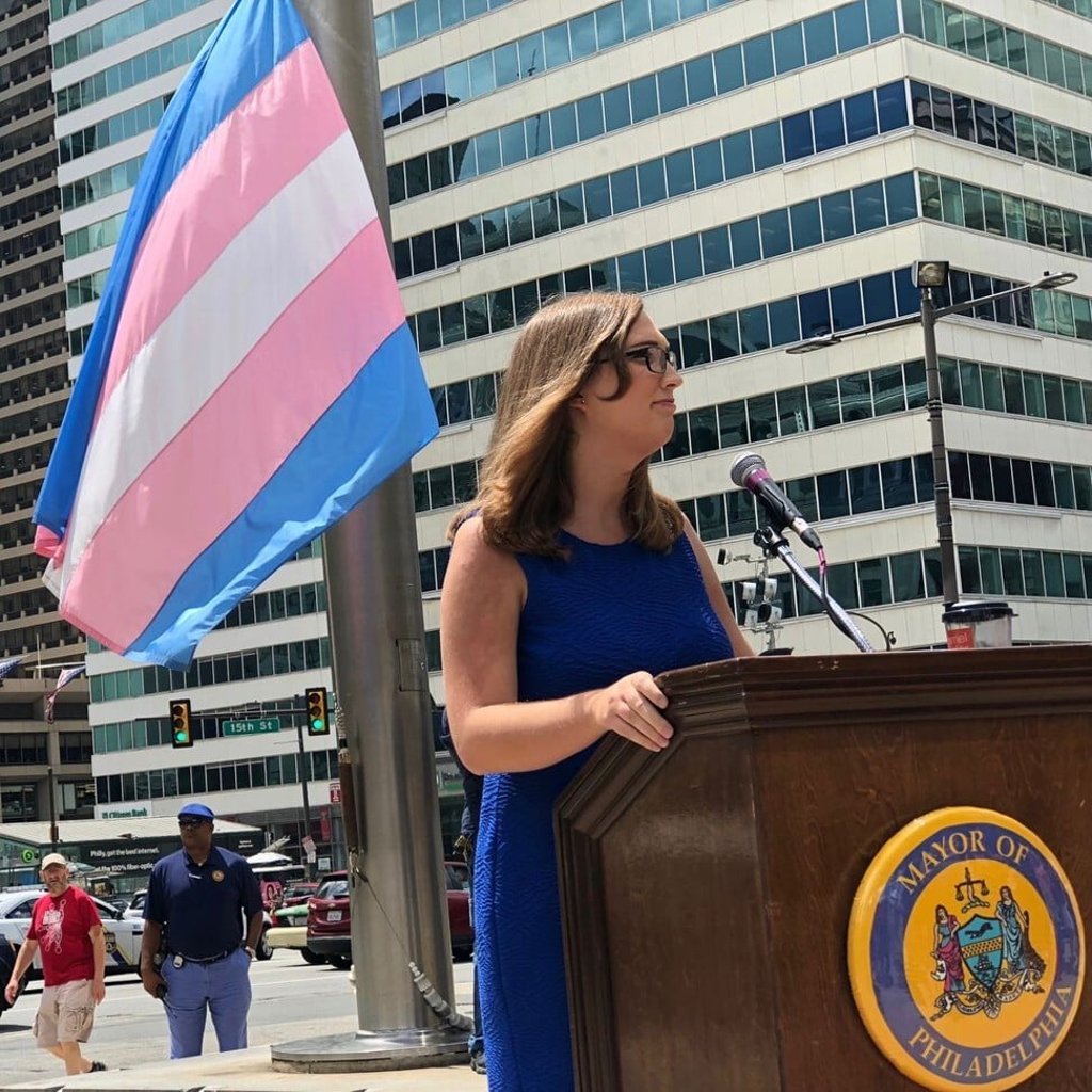 Meet Sarah McBride: the first openly transgender US state senator and ...