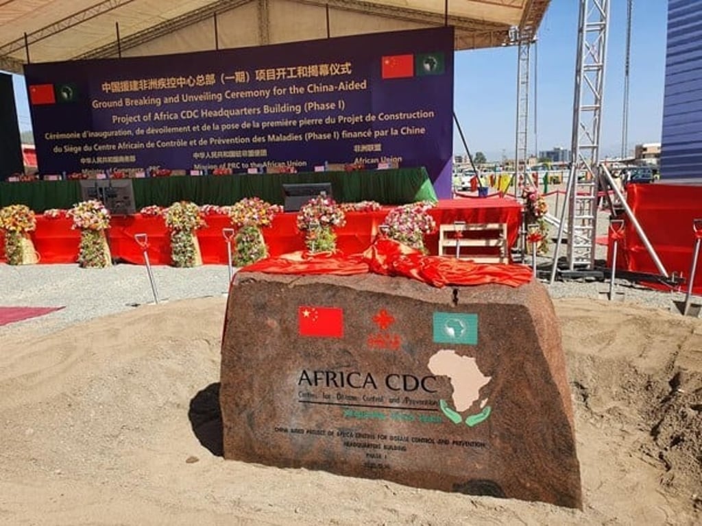 After US retreat, China breaks ground on Africa CDC headquarters ...