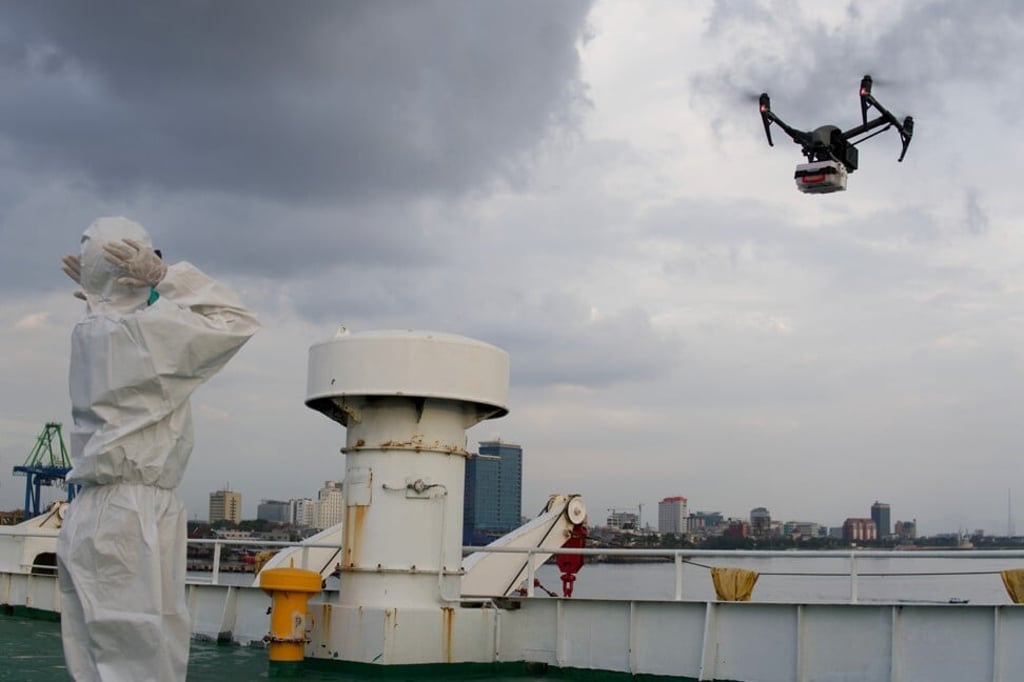 In Indonesia, ‘drone medics’ help make no-contact deliveries to Covid ...