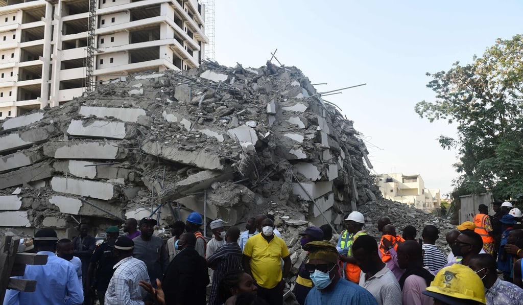 Death toll in Nigeria high-rise collapse increases to 42, with 15 known ...