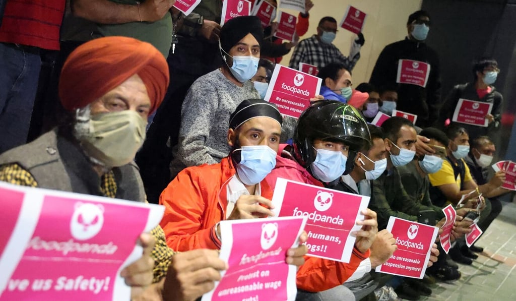 Foodpanda accuses striking Hong Kong workers of interfering in others ...