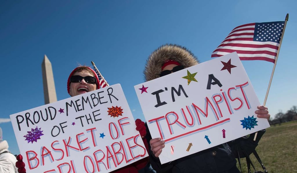 In day of pro-Trump rallies, California march turns violent | South ...