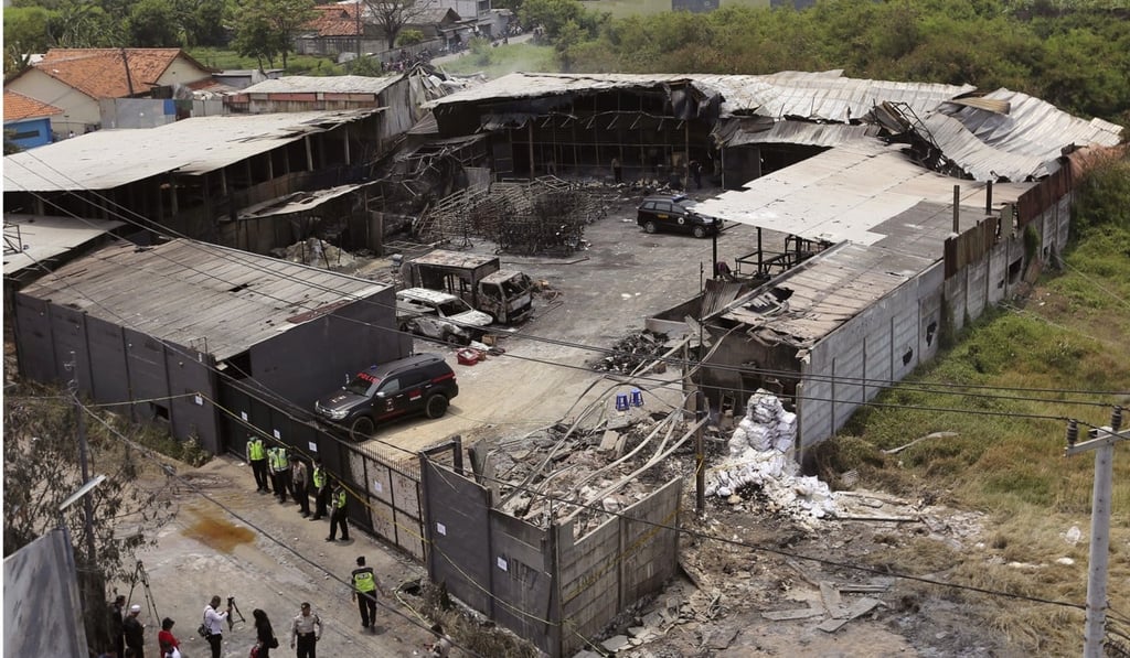 Indonesian police question factory staff after deadly blaze | South ...