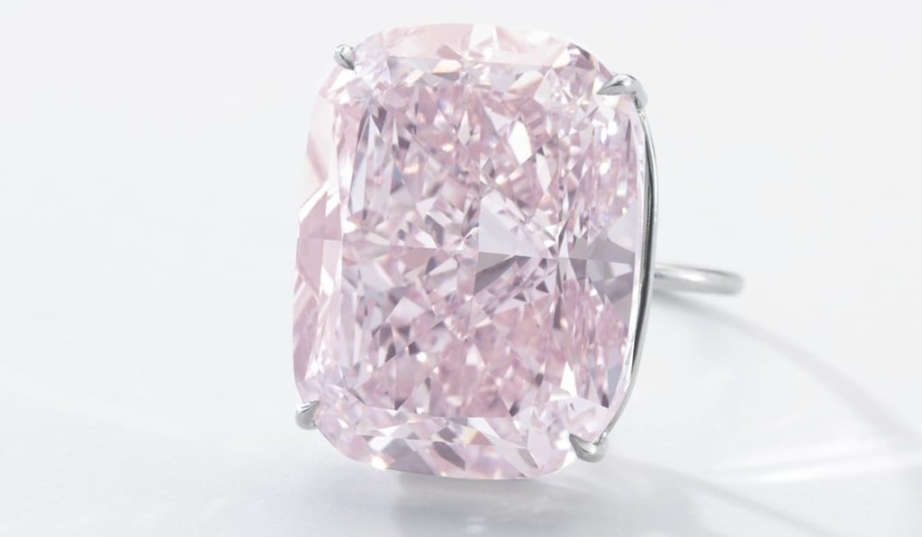 Rare-coloured ‘Raj Pink’ diamond fails to sell at Sotheby’s auction ...