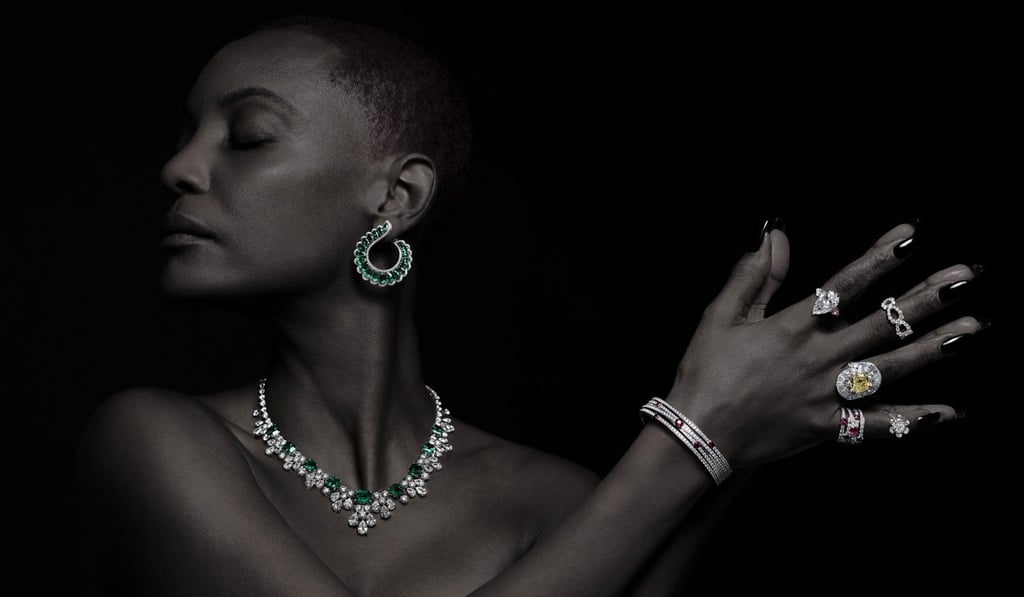 Photo shoot: queen of diamonds brings pure drama to brilliant stones ...