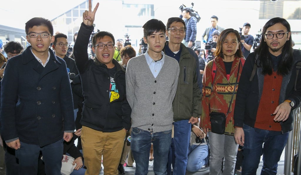 Hong Kong Occupy activist Joshua Wong denied bail after being sentenced ...