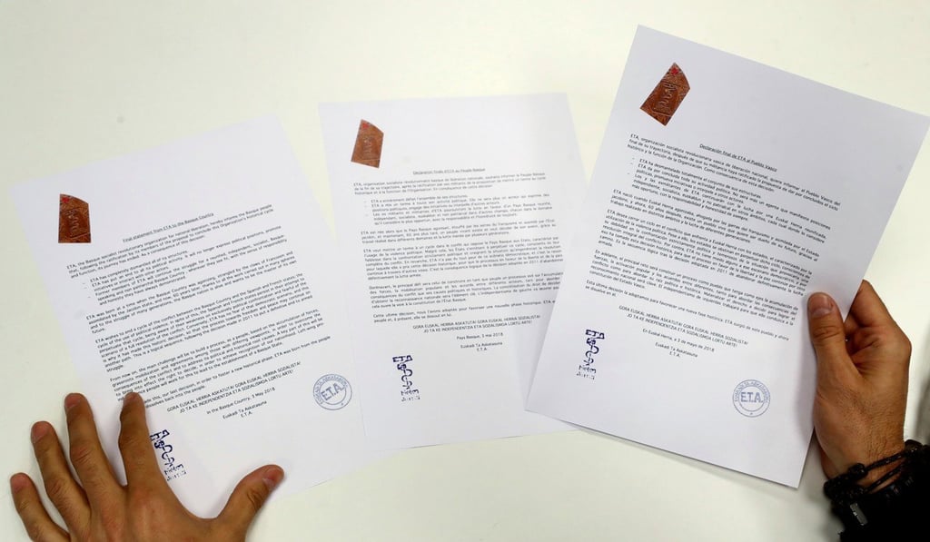 ETA says it has completely disbanded, but Spain vows to prosecute ...